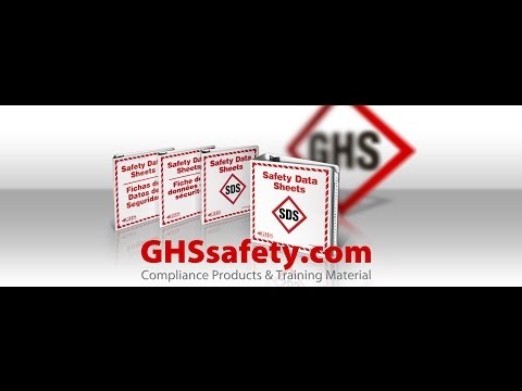 What is GHS - Part 3 - Safety Data Sheets