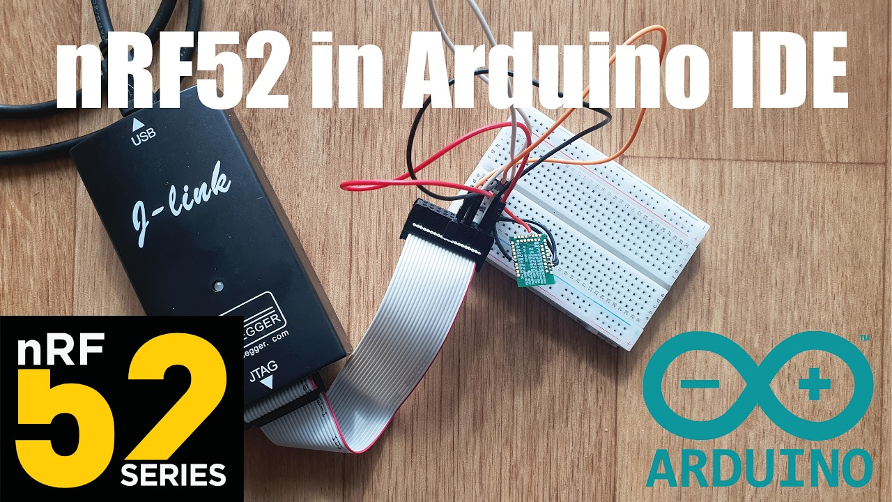 Program ANY nRF52 using Arduino IDE and J-Link