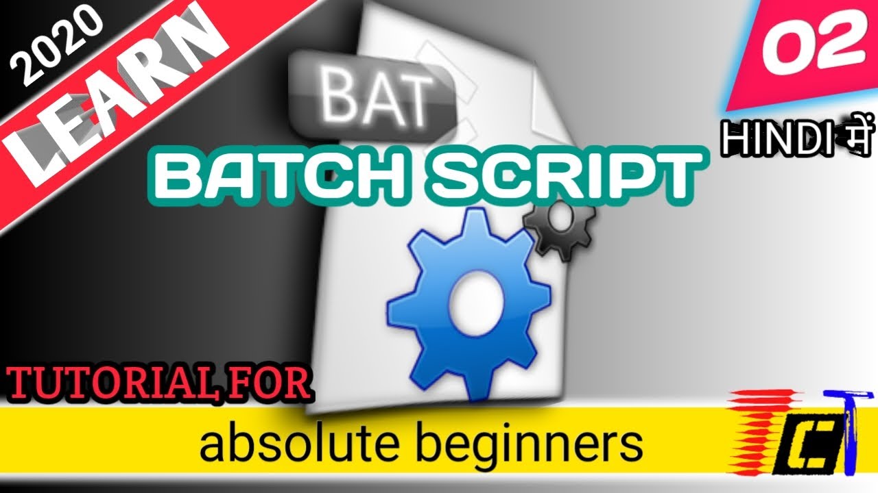 #02 Batch Scripting - Start & Color Commands