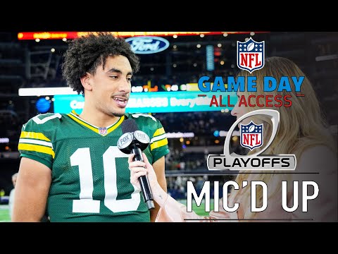 NFL Super Wild Card Weekend Mic'd Up, "didn't I tell y'all we was dangerous" | Game Day All Access