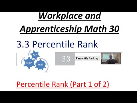 WA 30 3.3 Percentile Rank (#1of2)