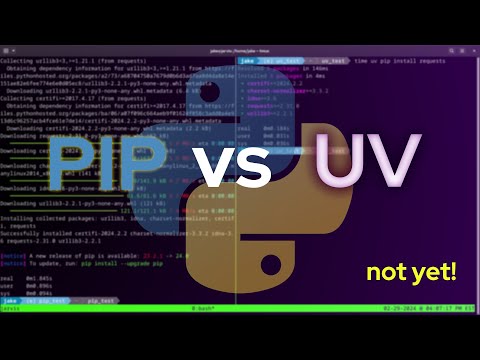 PIP vs UV: The Future of Python Package Management?