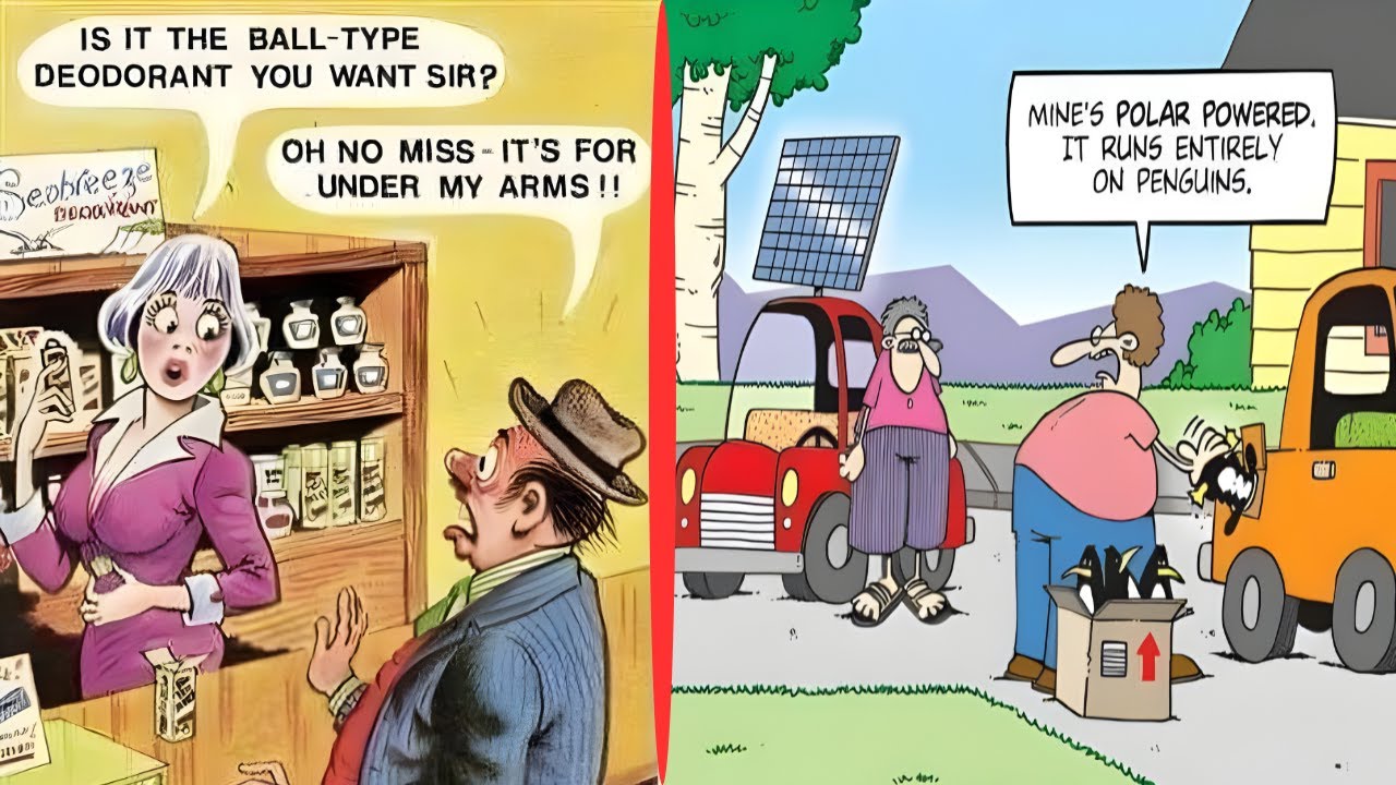 😂 Nonstop Laughs With Classic Comics | Funniest Vintage Cartoons Ever!