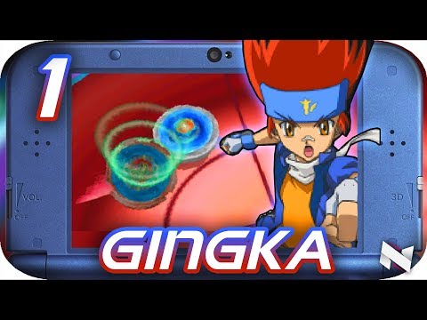 PLAYING AS GINGKA! || Beyblade METAL FUSION Gameplay! || Nintendo DS
