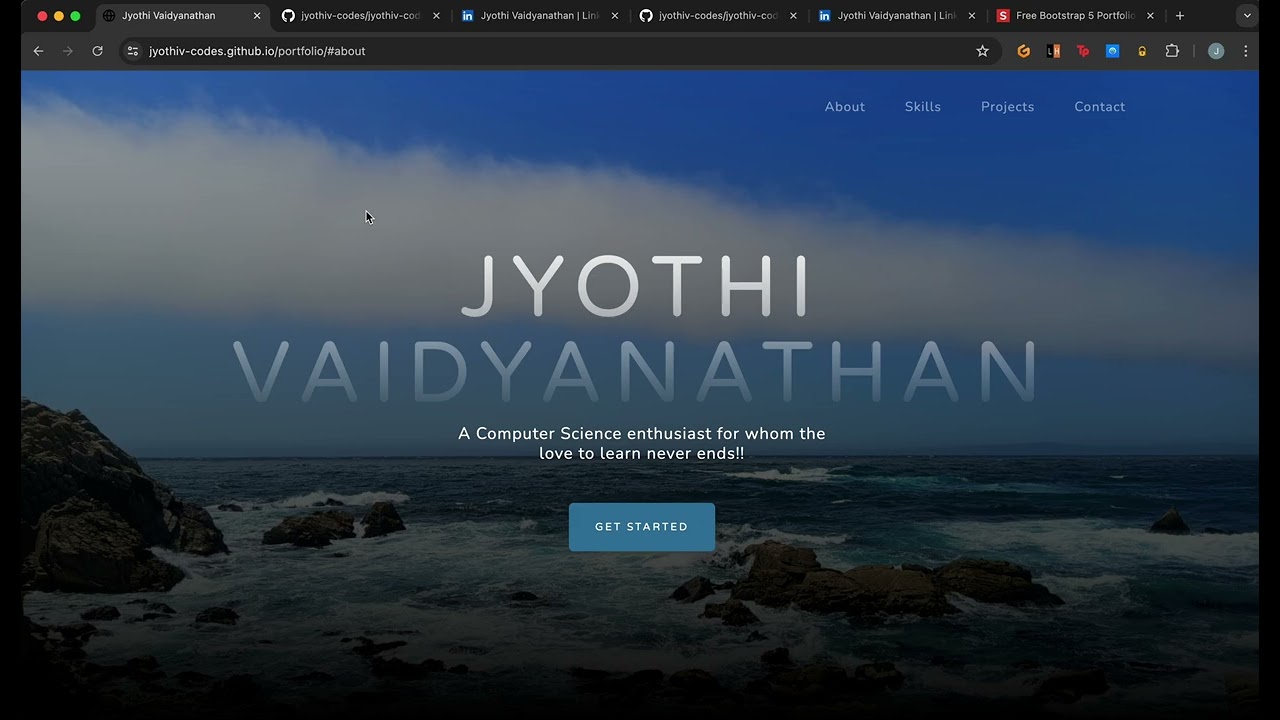 Jyothi Vaidyanathan's portfolio