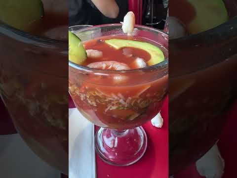 Craving shrimp cocktail in Riverside? La Campechana at Mariscos Ixtapa is a must-try!