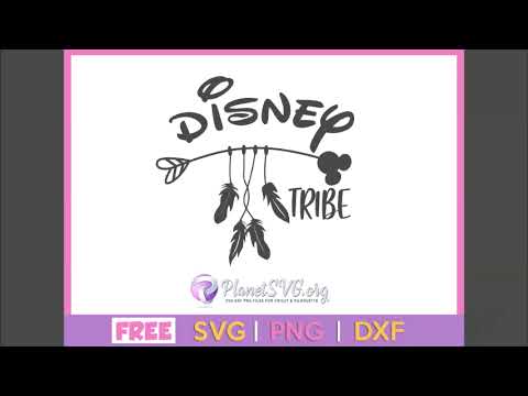 Disney Tribe SVG Free Download Cut File for Cricut Silhouette Mickey Mouse PNG Clipart