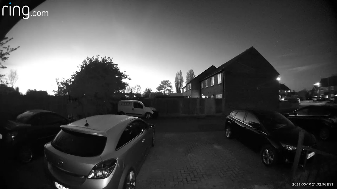 Light anomaly caught on Ring cam.