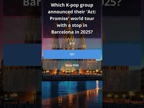Which K-Pop Group Just Announced a 2025 World Tour?