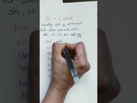 -s or -es plural #shortbreak #learnenglishgrammar #englishgrammerrules #pluralrules