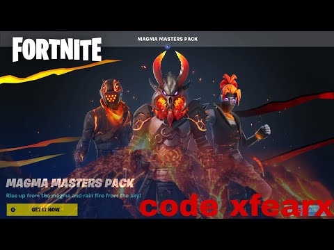 Fortnite New update Lava Legend Bundle Pack back showcase & available now code Xfearx