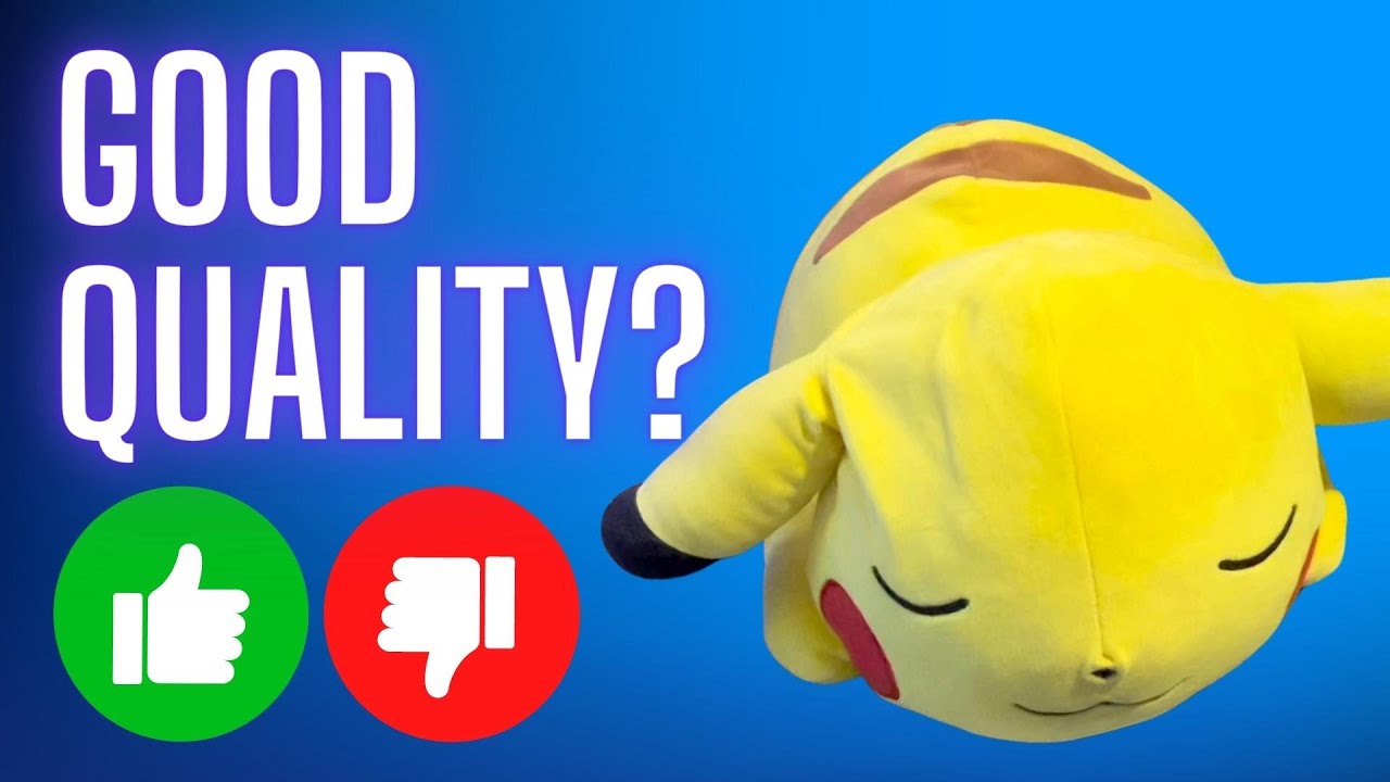 Review: Pokemon 18 Inch Plush Sleeping Pikachu
