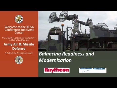 Army Air & Missile Defense Hot Topic 2016 - Panel 1: Networked Mission Command