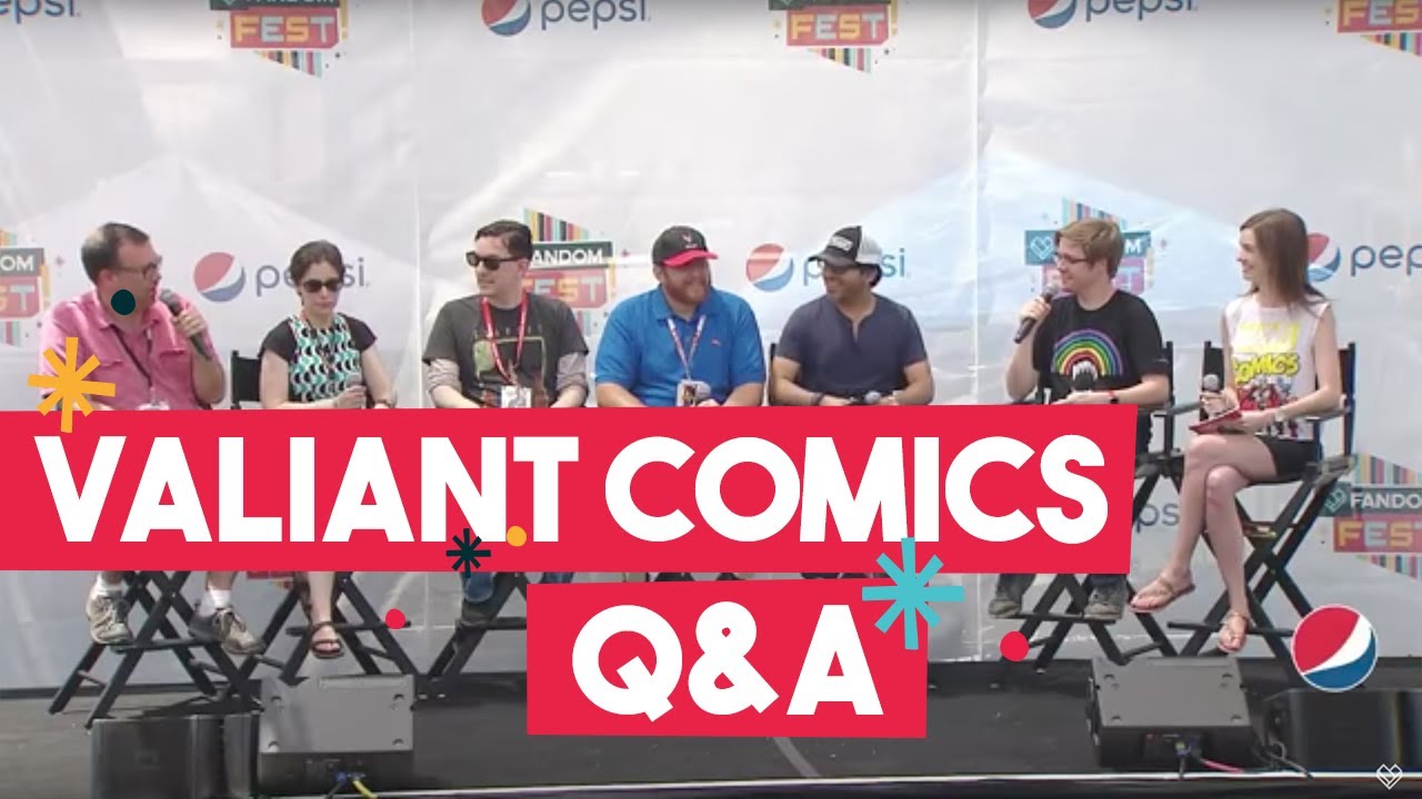 Valiant Comics Team Talks Comic Book Movies, Strong Female Characters, and More!