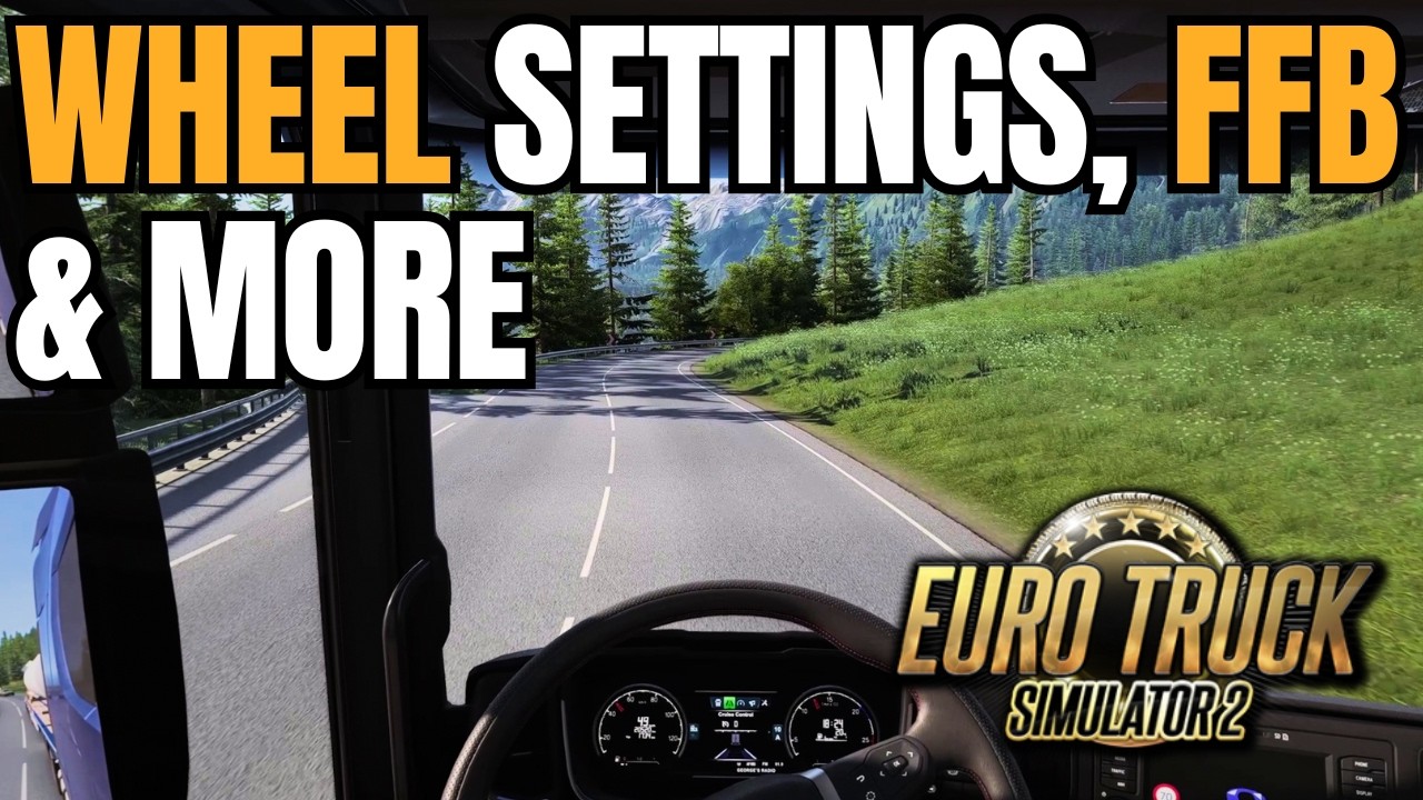 Most Realistic and Immersive ETS2 / ATS Setup – Settings, Mods & Force Feedback Guide