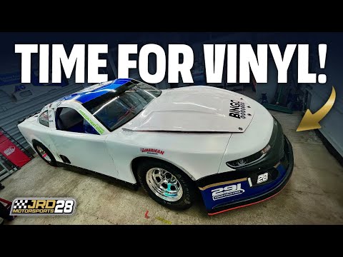 Wrapping Our Race Car & Applying Decals: Behind the Scenes of Our New Look!