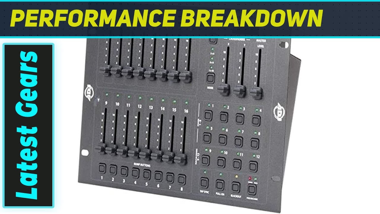 American DJ Stage Setter 8: Simple & Powerful DMX Control