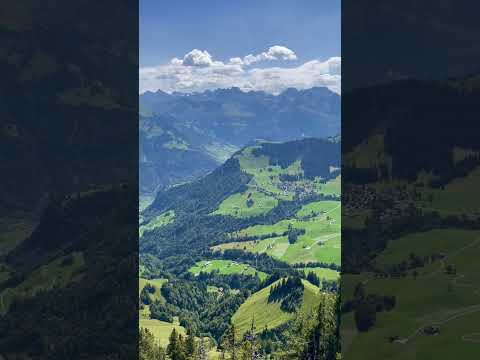 View on Nidwalden canton from Stanserhorn #nidwalden #switzerland #stanserhorn #mountain #cablecar