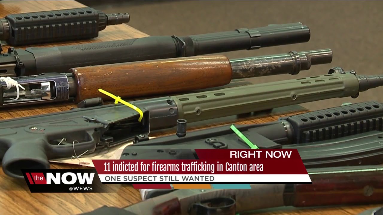 Eleven people indicted and guns seized in federal case, charges include firearms trafficking