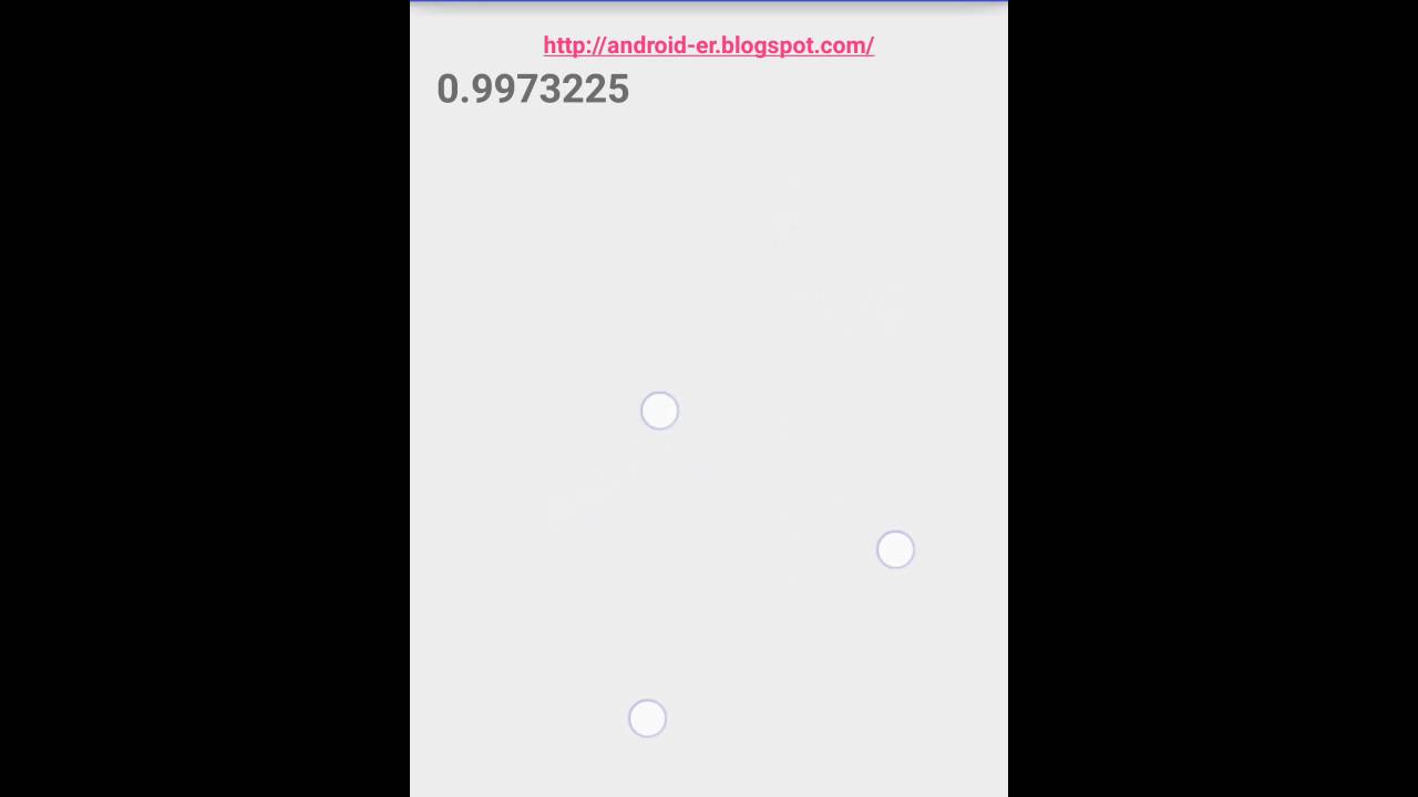 Android example: ScaleGestureDetector