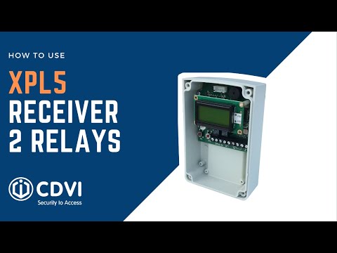 XPL5 Receiver 2 Relays SEL2641R433-XPL5