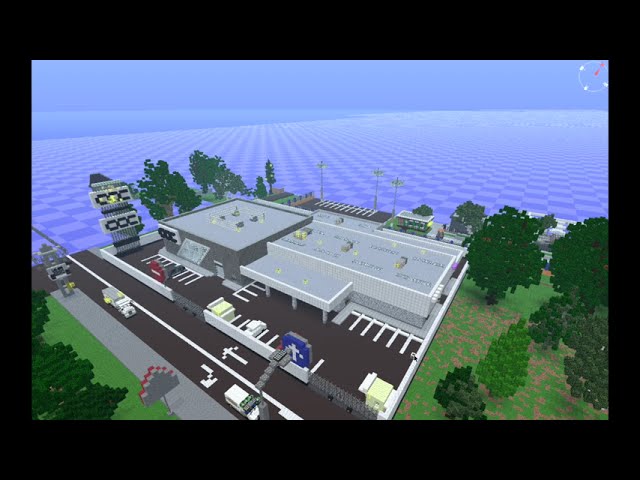 GAZPROM GAS STATION BY ANDERBEST FULL REALISTIC BUILD Minecraft Map