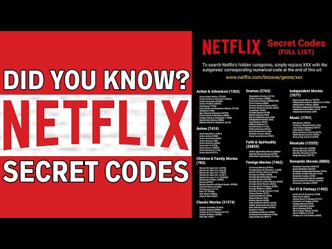 Secret Netflix Codes that Unlocks New Content, Categories, and Genres