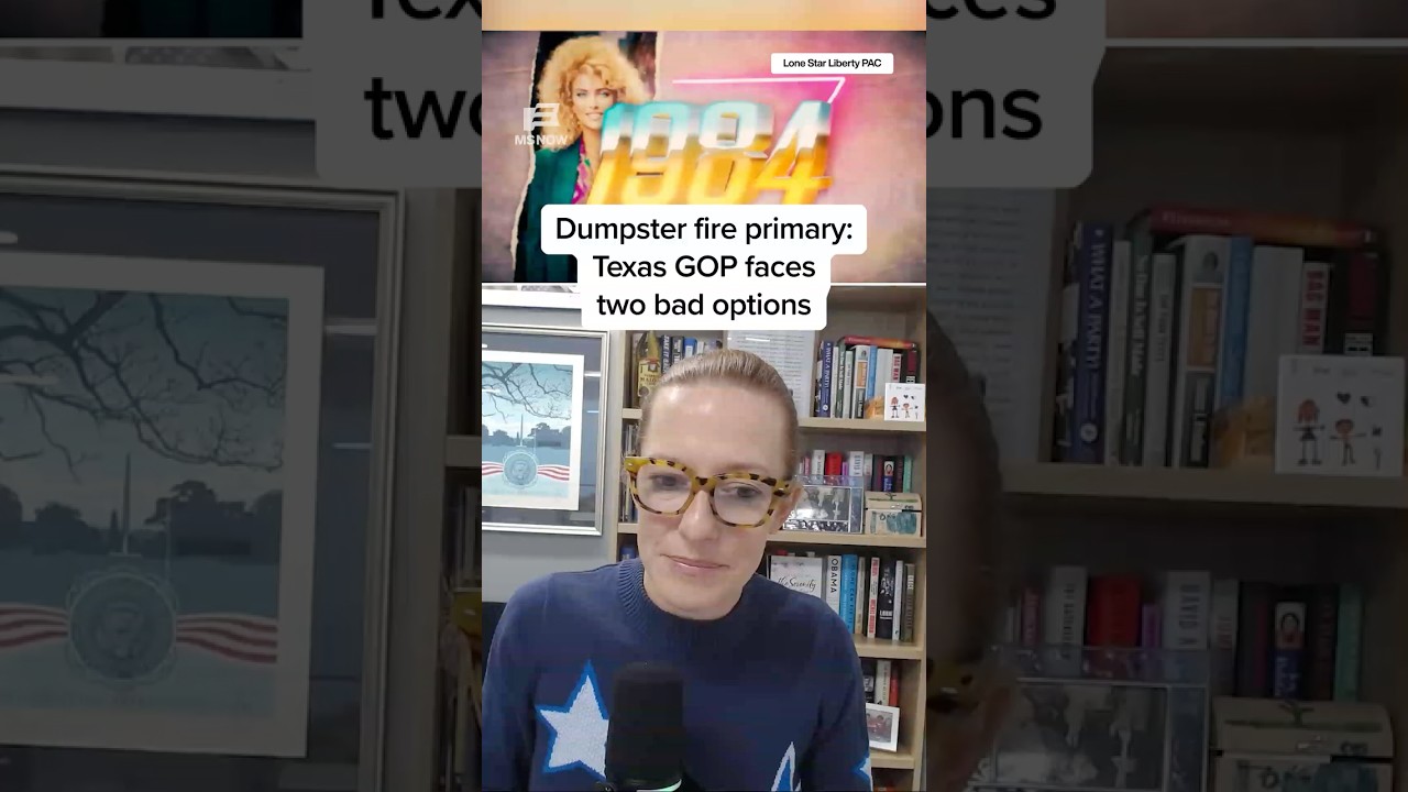 Dumpster fire primary: Texas GOP faces two bad options