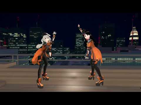 Ringo 🍎🍎🍎さんの写真・動画 oroteden さんの パンプキン/ ジャック王 と元子でロキ踊ってもらいました。VRoid studio の着せ替え機能でパンプキン/ ジャック王の衣装 ...