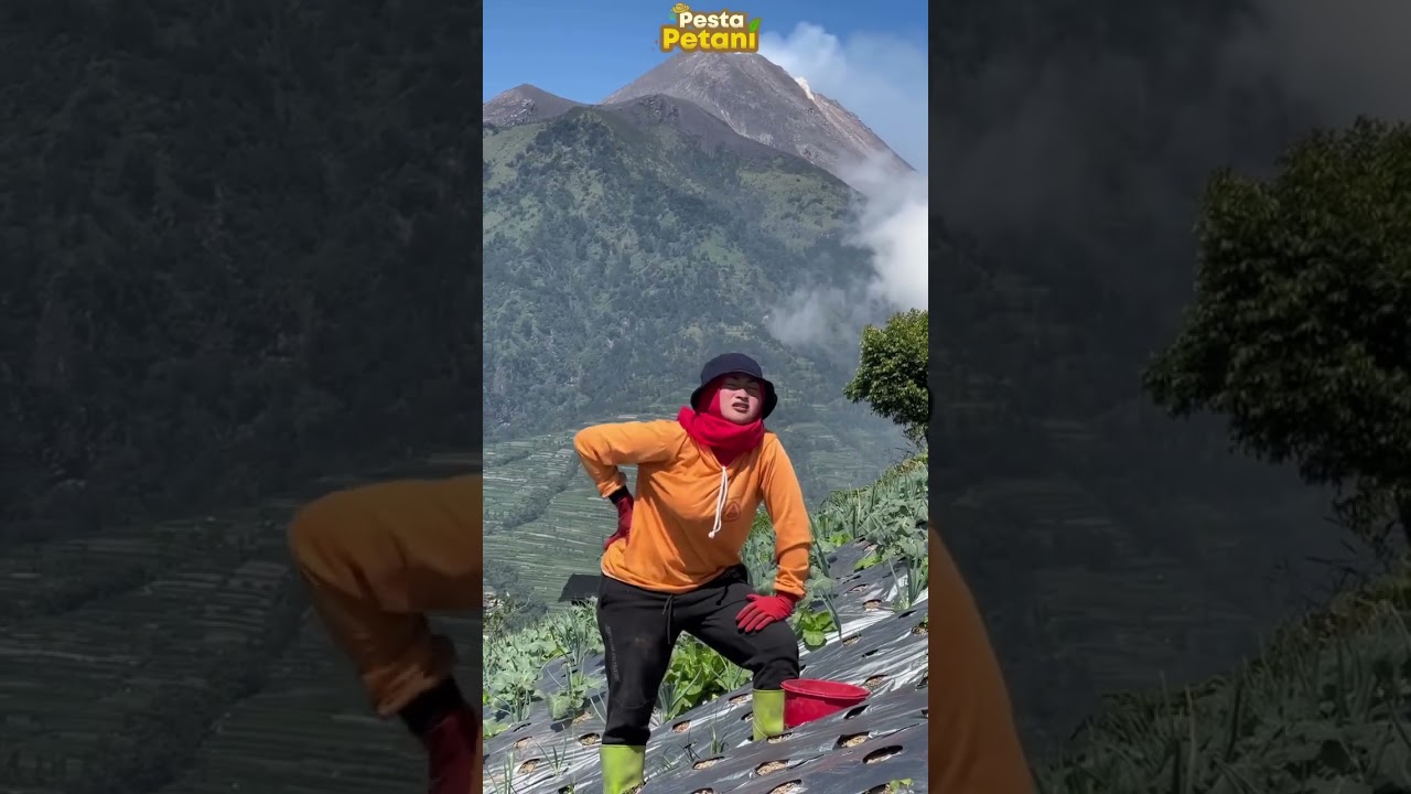 Biduan Dangdut jadi petani