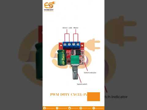 4 5V to 35V DC PWM Speed Controller Switch Dimmer Switch | motor controller switch | pwm controller