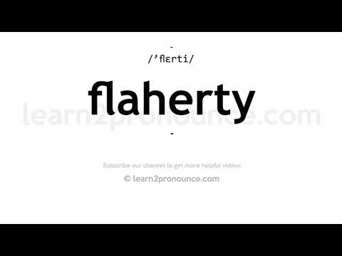 How to pronounce Flaherty | English pronunciation