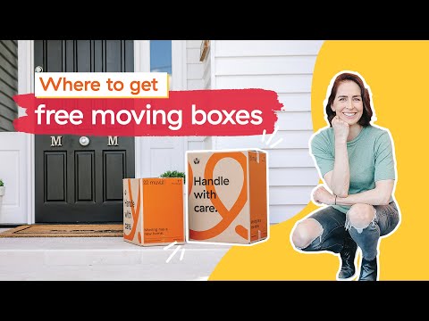 Need FREE moving boxes? This is where you get them...
