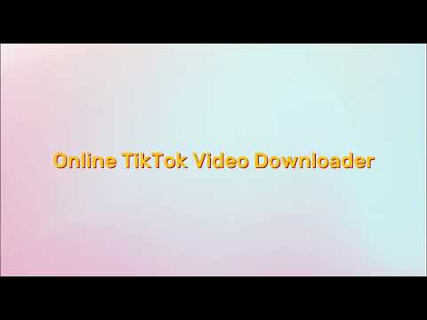 Best Online TikTok Video Downloader