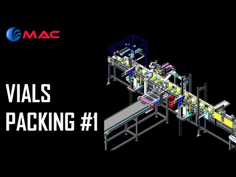 Vials Box Packing & Inspection – Cobots - End-of-Line Automation – Pharmaceutical Industry