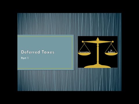 ABC Accounting for Deferred Taxes pt 1 Version 2 0