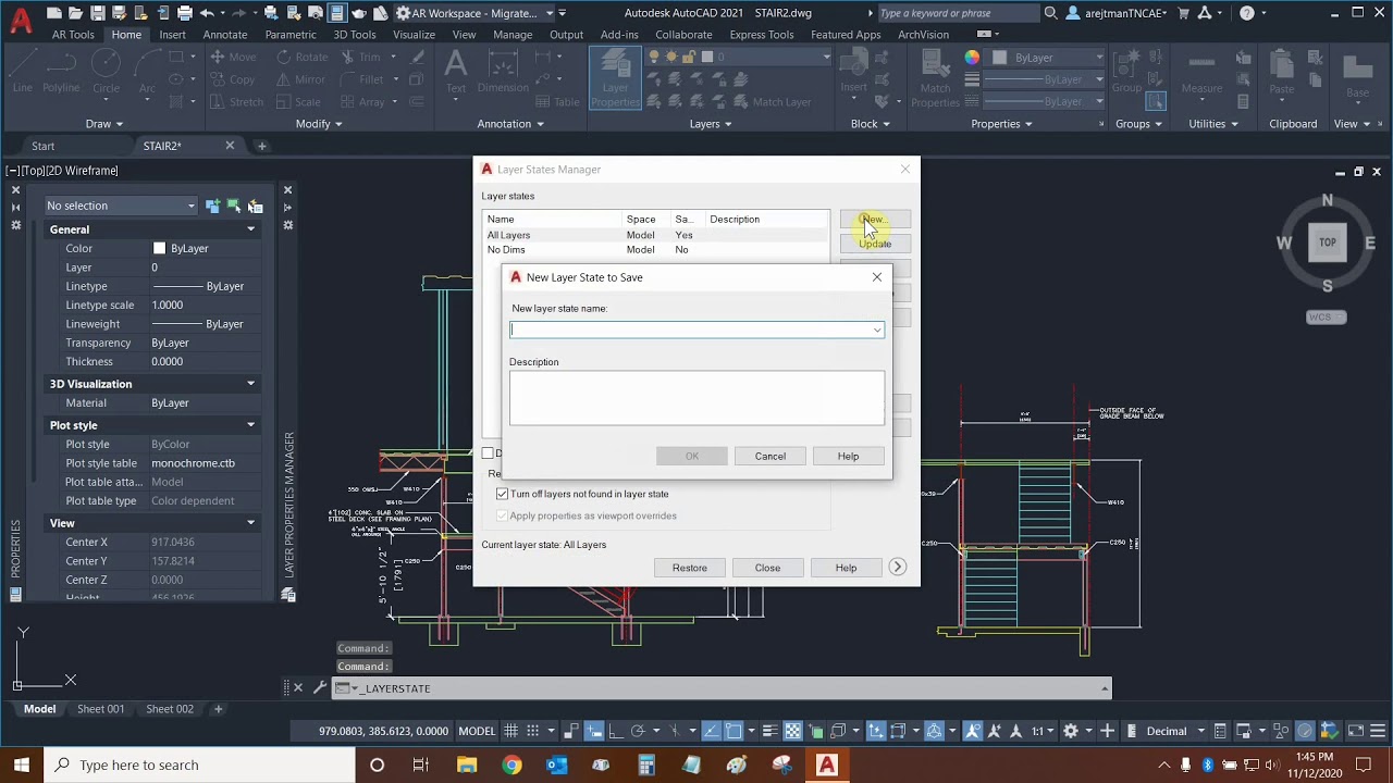 Layer States with AutoCAD