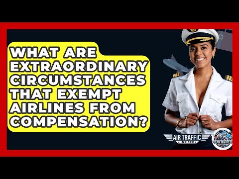 What Are Extraordinary Circumstances That Exempt Airlines From Compensation? - Air Traffic Insider