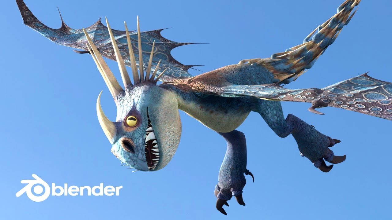 Stormfly Animation (HTTYD) - Blender Animation