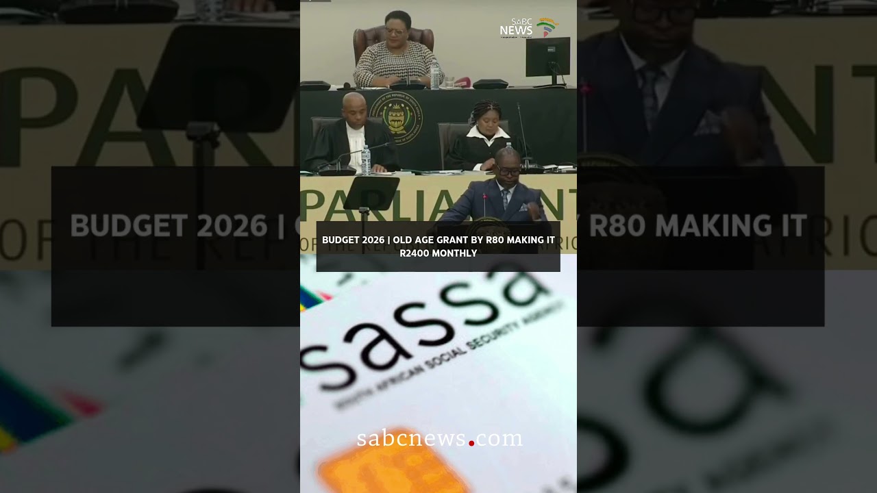 National Budget Speech 2026 #sabcnews #budgetspeech #southafrica