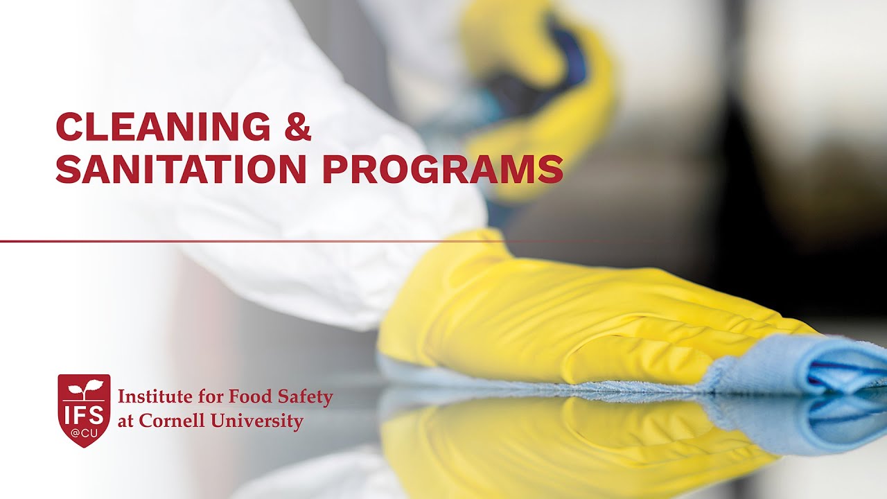 Let's Discuss Cleaning & Sanitation Programs!