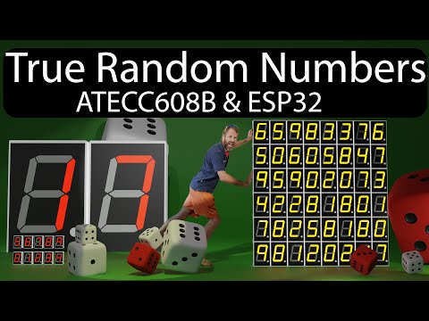 True Random numbers with the ATECC608B and ESP32
