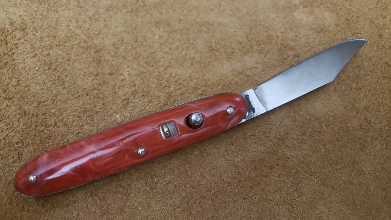 Edgemaster USA  - c1950 Automatic Schrade switchblade