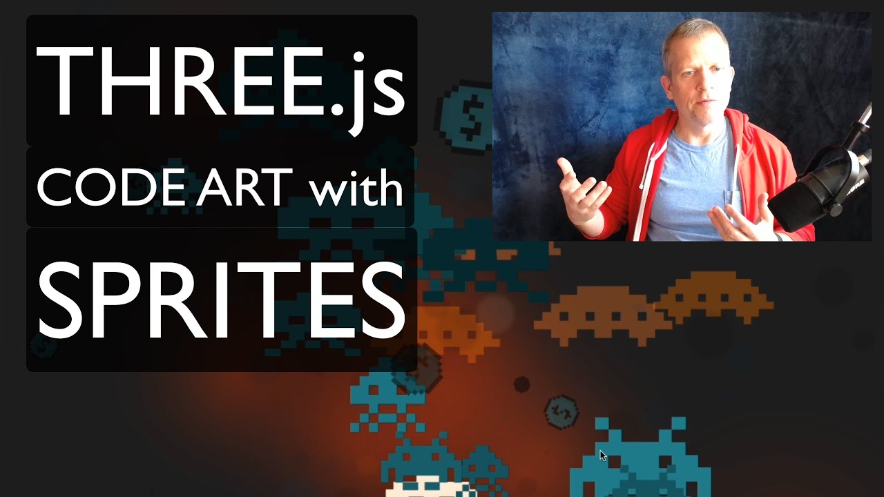 Create Code Art With And Learn Threejs Sprites Showcase Threejs Forum