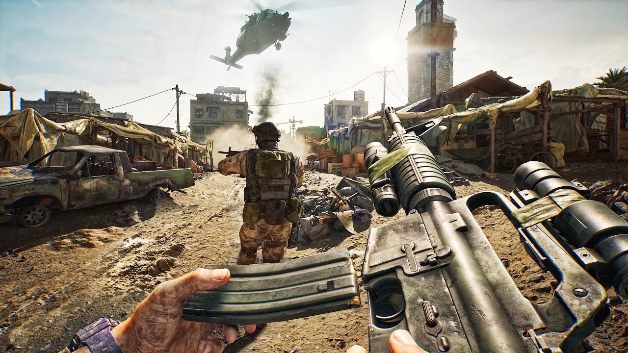 The Blackhawk Down Simulator