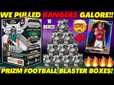 *TURNING $400 INTO $1,000+ WITH PRIZM BLASTERS!🤯 2024 PRIZM FOOTBALL BLASTER BOX REVIEW!🏈