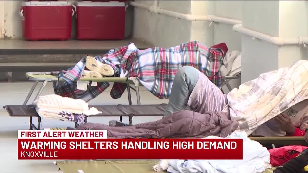 Warming shelters prepare for high demand with dangerously cold temperatures