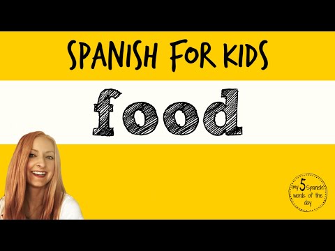 Foods in Spanish | Spanish Lessons for Kids
