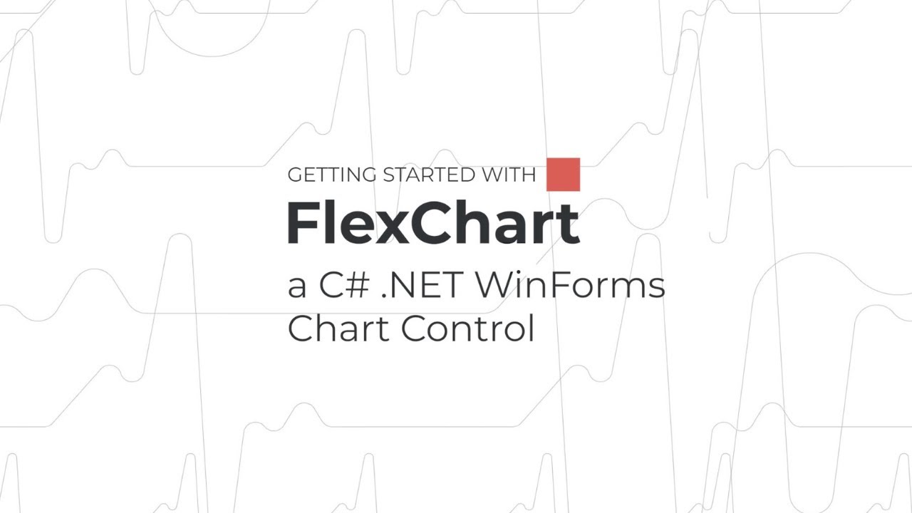 Getting Started with FlexChart, a C# .NET WinForms Chart Control