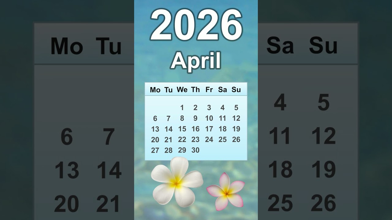 April 2026 Calendar
